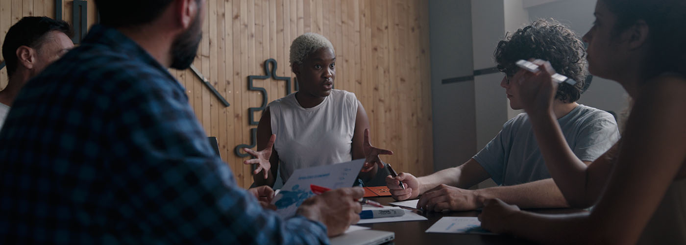 RawFilm 8K Royalty-Free Stock Footage Collection | Teamwork At The Office